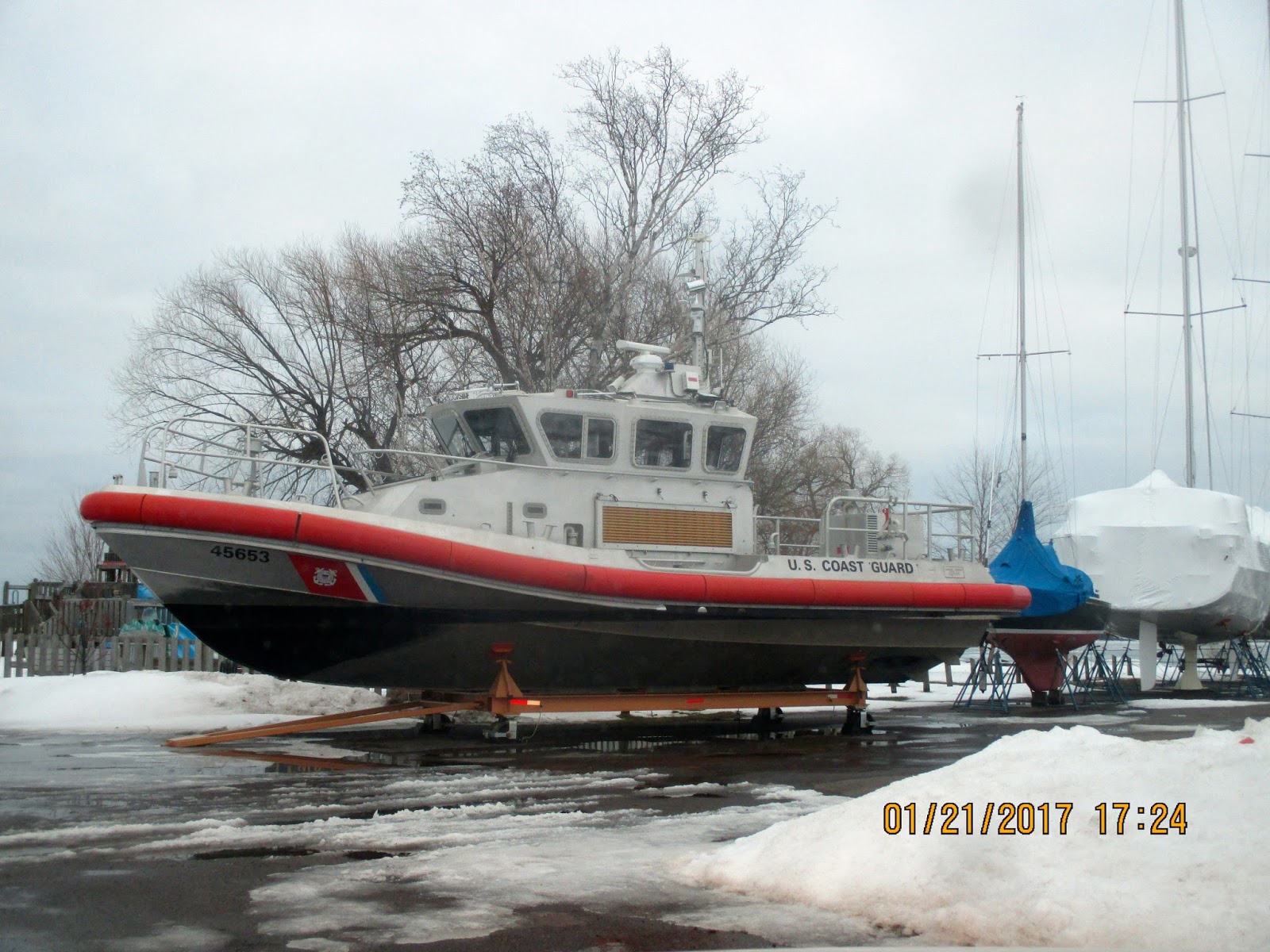 Art's Bayfield Almanac: 45' BAYFIELD COAST GUARD RESPONSE BOAT
