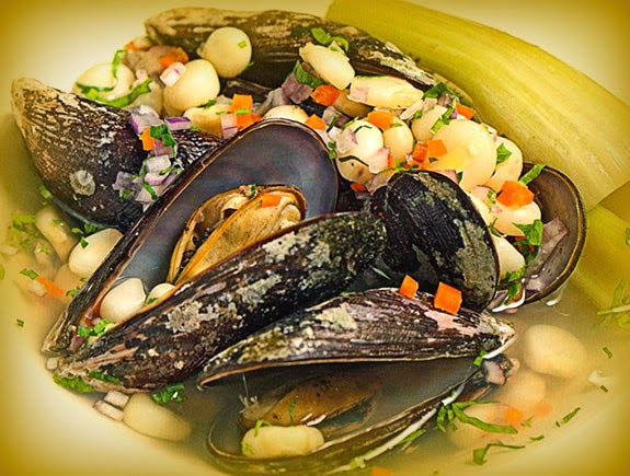 Caldo de choros a la chalaca | Recetas de Cocina diarias, gratis y ...