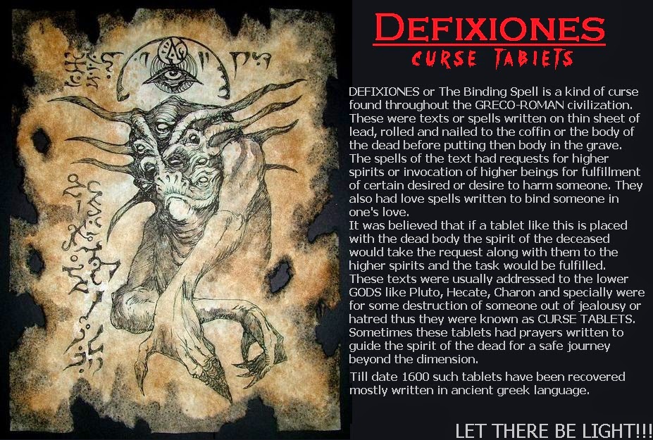 Defixiones... The Curse Tablet