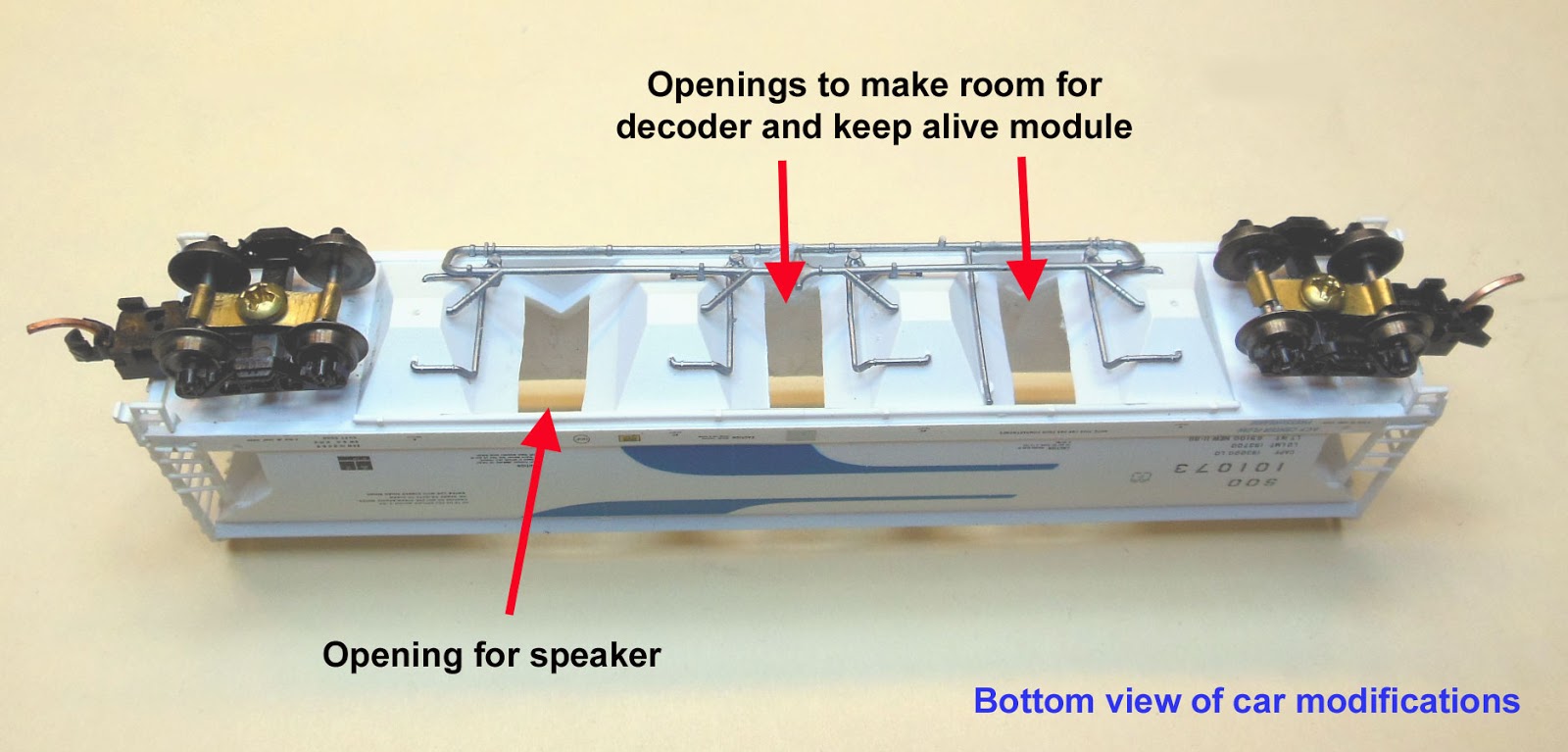 N Scale DCC Decoder Installs