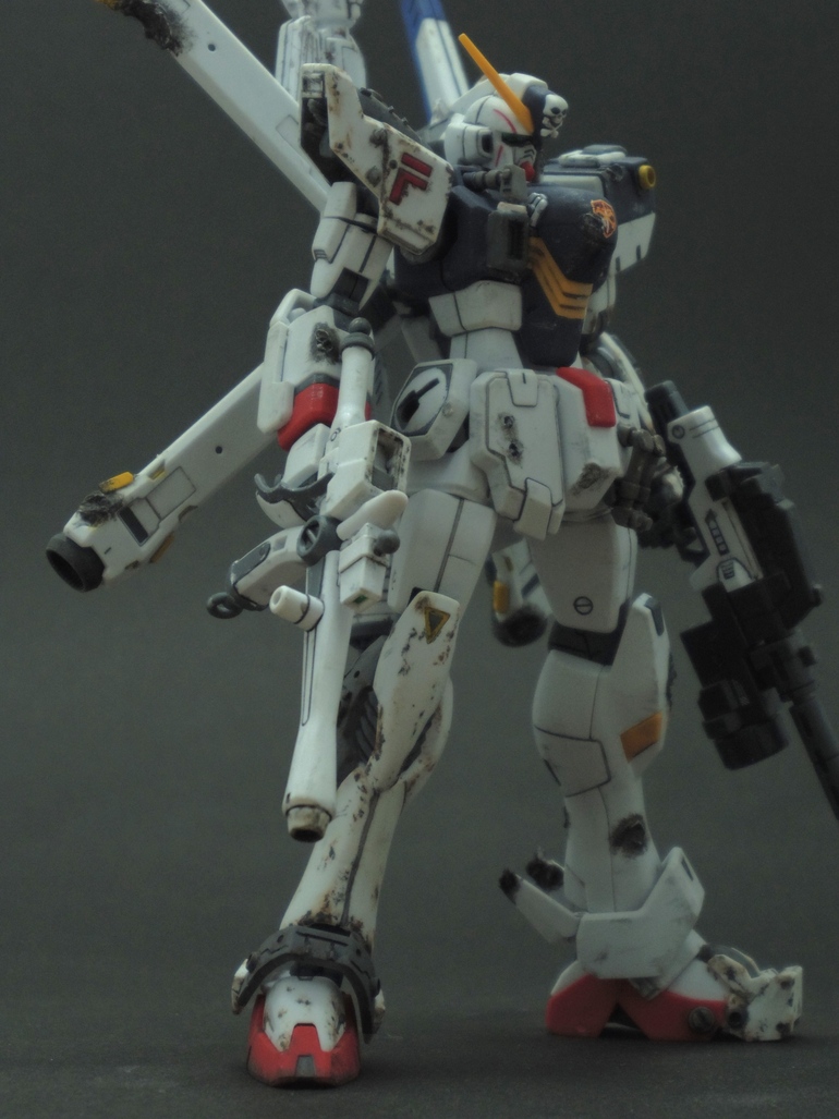 Custom Build: HGUC 1/144 Crossbone Gundam "Re.X1 full Weapon"