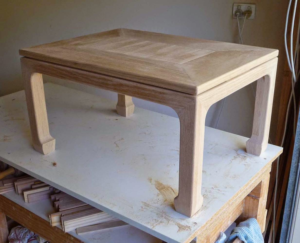 Stephen Cullum's Bonsai & Pottery: Post 164 Bonsai Table construction #4