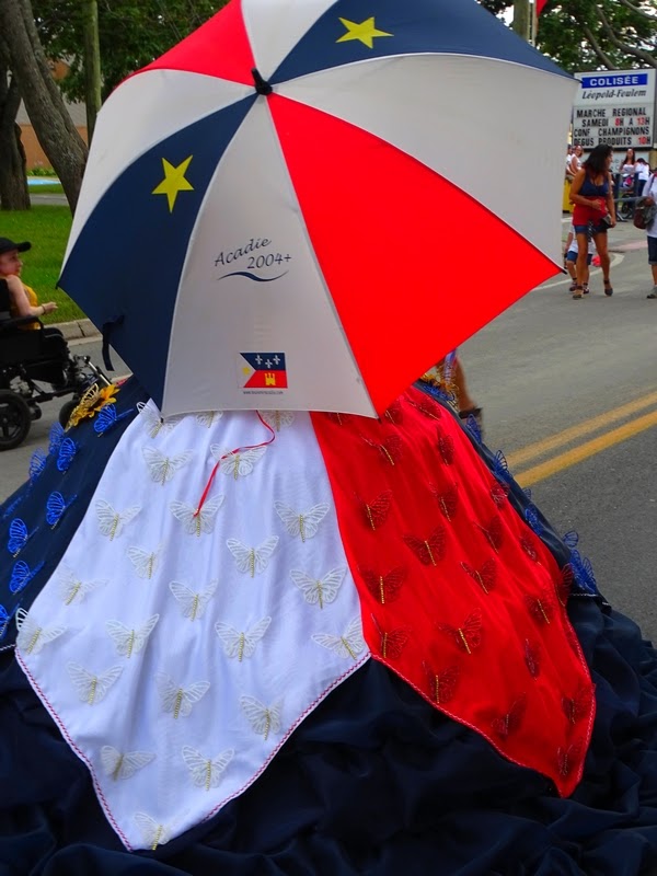 Du Tintamarre du 15 Août à Caraquet à notre arrivée à Fredericton