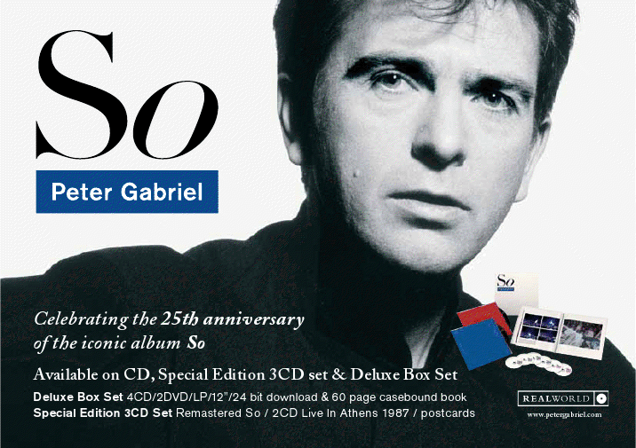 Top Of The Pop Culture 80s: Peter Gabriel - So - 1986