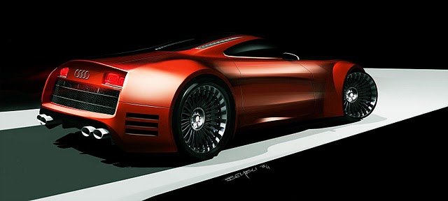 Audi R10 Facelfit Supercar Concepto Estudio ~ coches nuevos