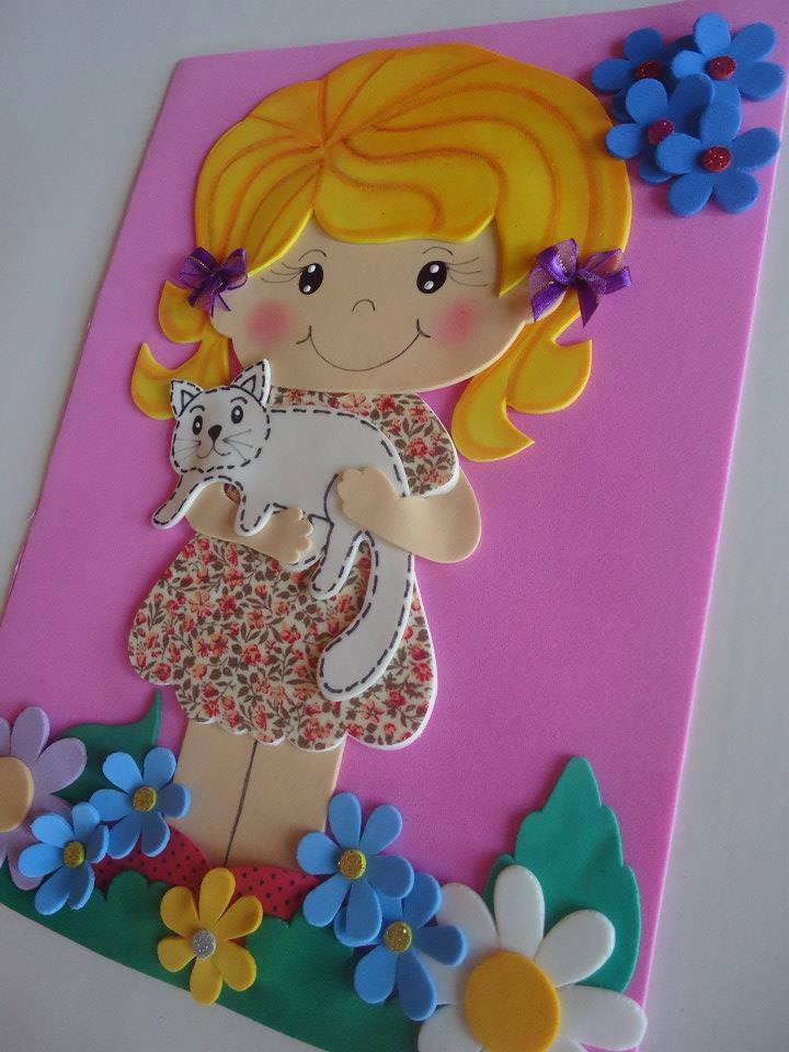 Molde De Boneca Para Eva