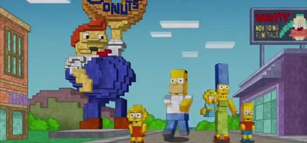 Nuevo DLC de Los Simpsons llegarán a Minecraft solo para Xbox One y ...
