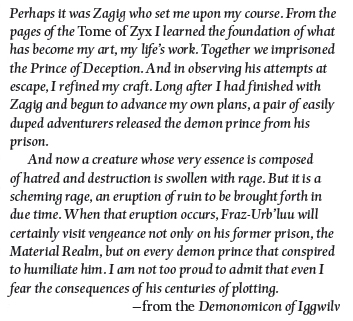 Power Score: Dungeons & Dragons - A Guide to the Demonomicon of Iggwilv