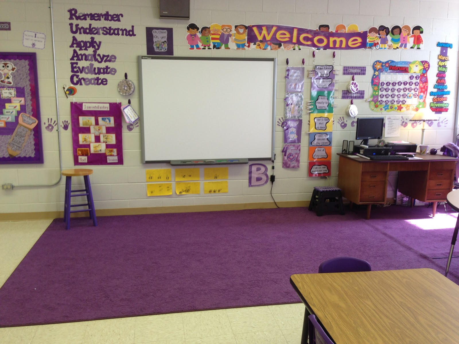 Prayers & Purple Elephants: Classroom Photos