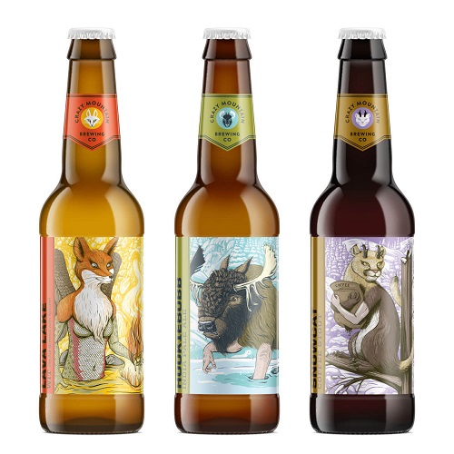 My Owl Barn: Beer Labels Featuring Hybrid Animal Creatures