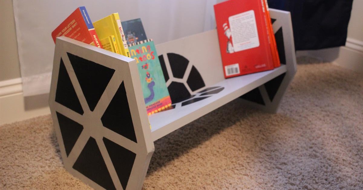 Bookshelf: Star Wars TIE Fighter Bookshelf