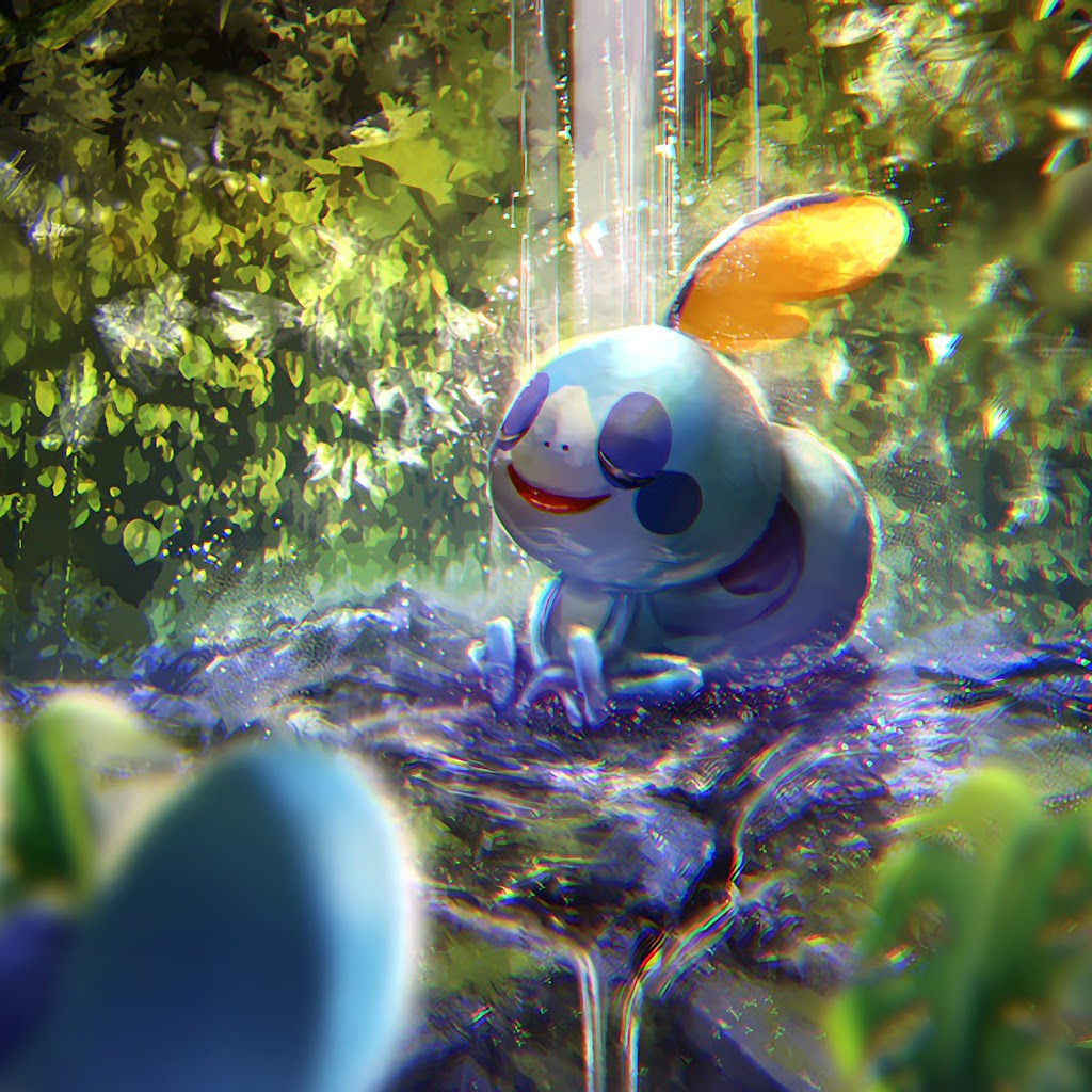 Sobble, Pokemon Sword and Shield, 4K, #71 Wallpaper PC Desktop