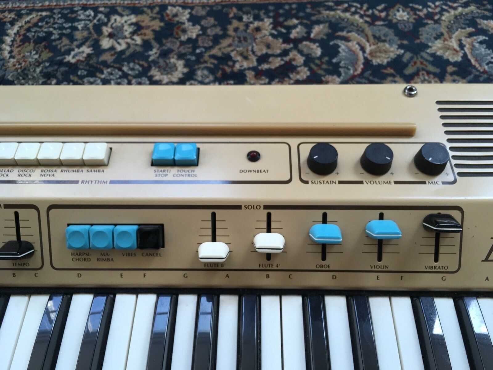 MATRIXSYNTH: Vintage Baldwin Discoverer DS-50 Electronic Organ Synthesizer