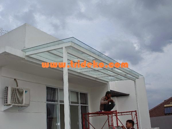 kanopi kaca, kaca spider, atap kaca, canopy kaca, kaca tempered, kanopi ...