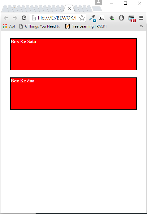 Tutorial Css Part 7 Belajar Margin Pada Css Tutorial Programming 3317