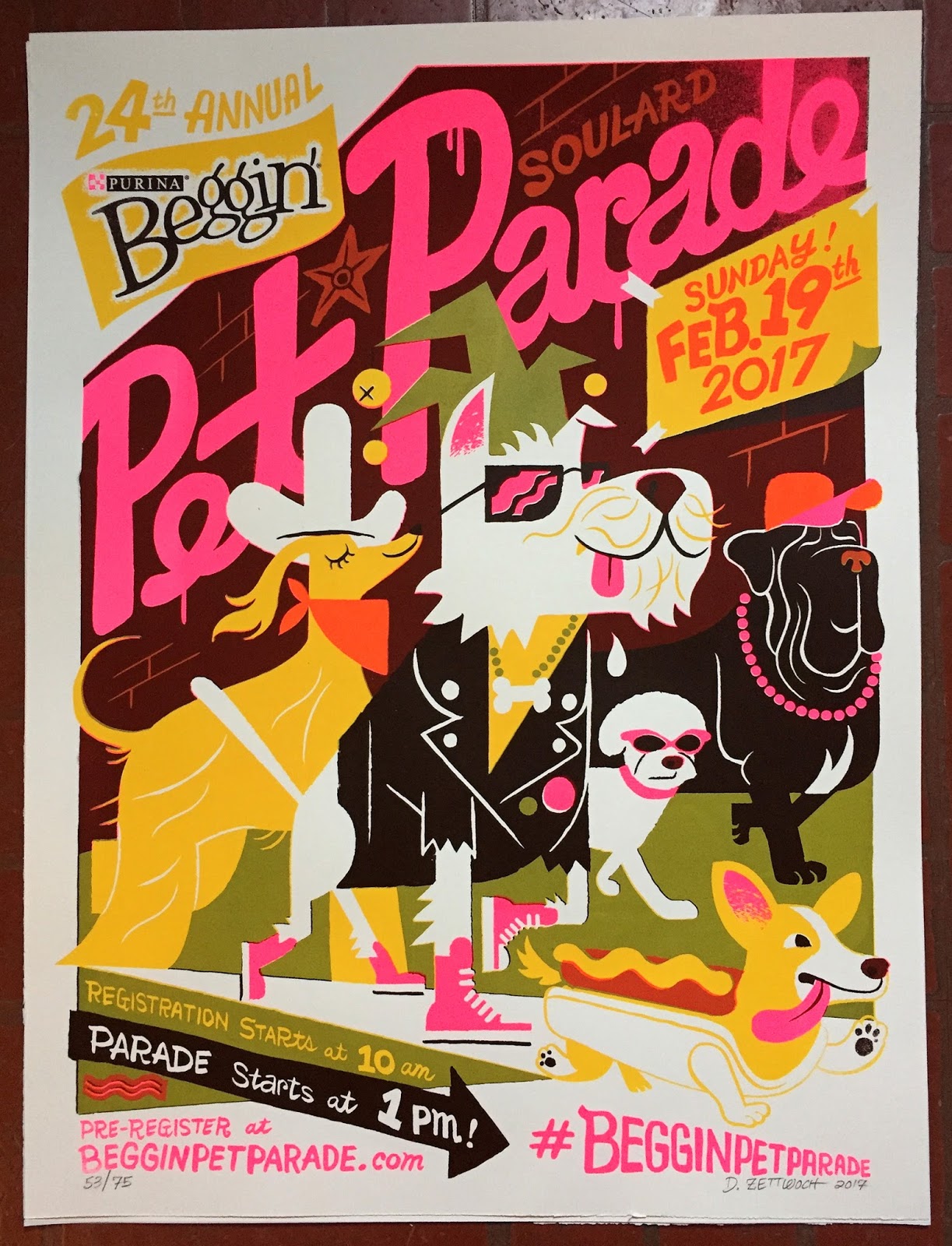 Zettwoch's Suitcase: 2017 Beggin' Pet Parade!