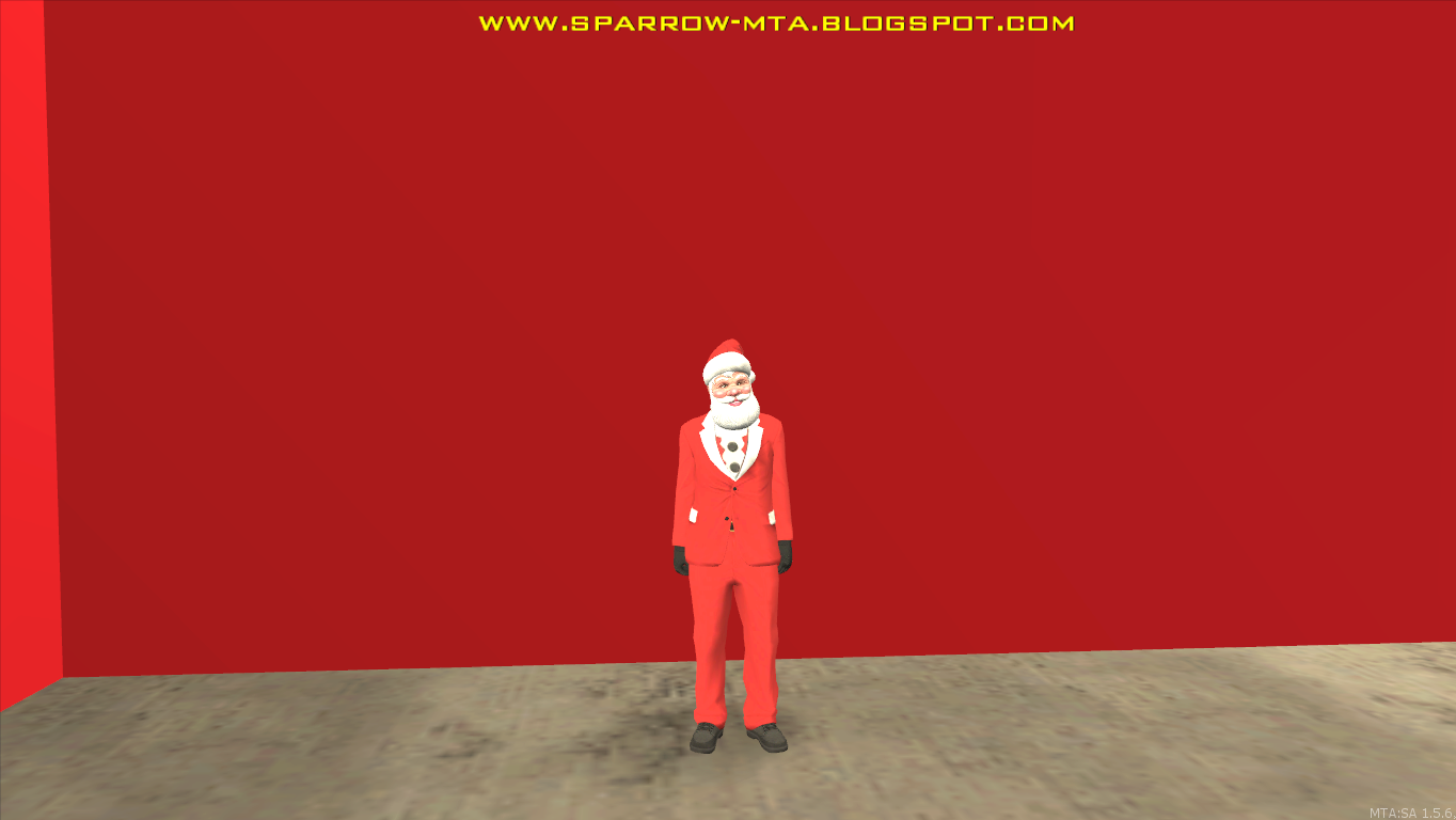 MTA SA Noel Baba Skin Scripti
