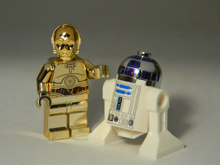 Joe Amaro: 1st LEGO Custom MiniFigs - Kenner Droids