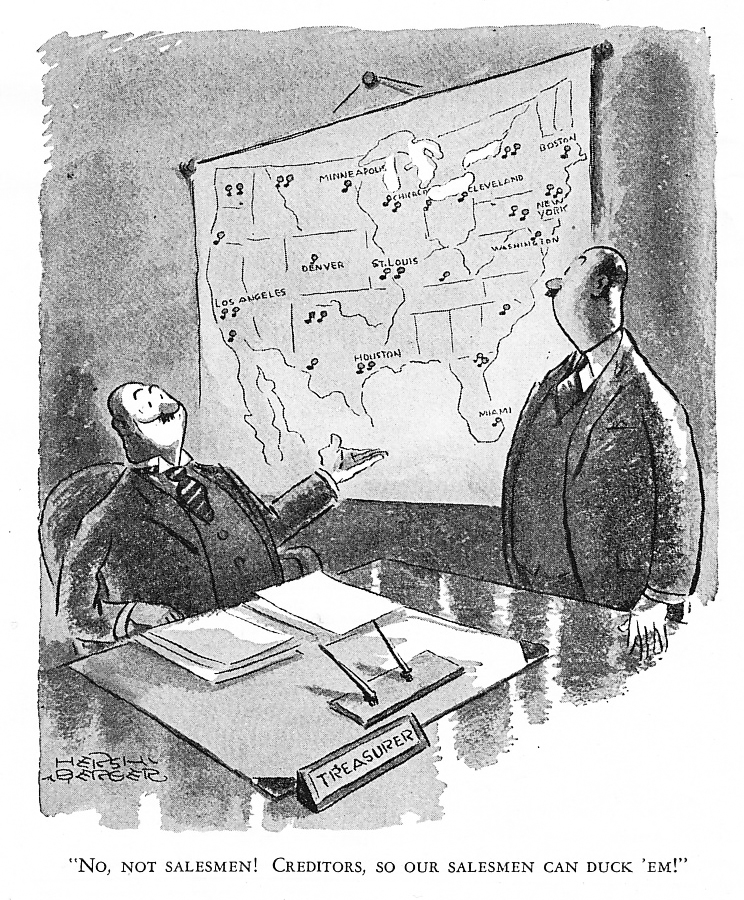 Mike Lynch Cartoons: The Judge Magazine April 1938