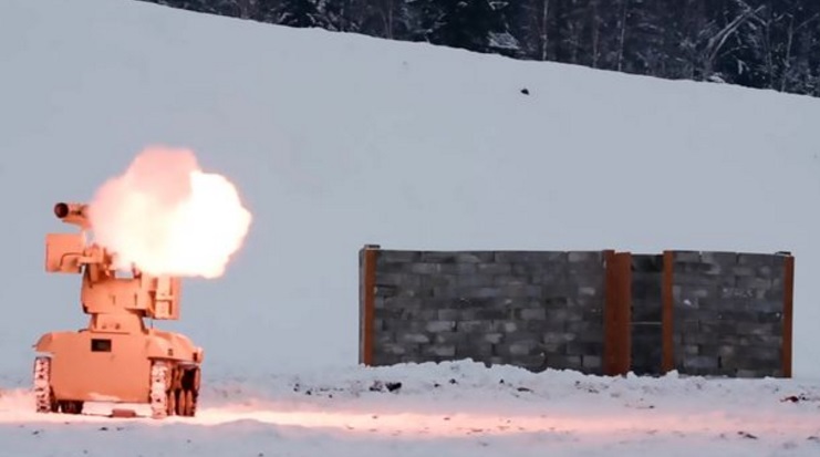 All in the Globe: Killer robot tank russian's newest Arsenal