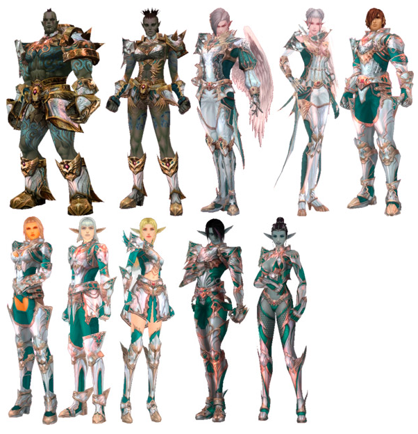 Lineage 2 Freya: Novas Armaduras (Armors) ~ L2 Quest Maker