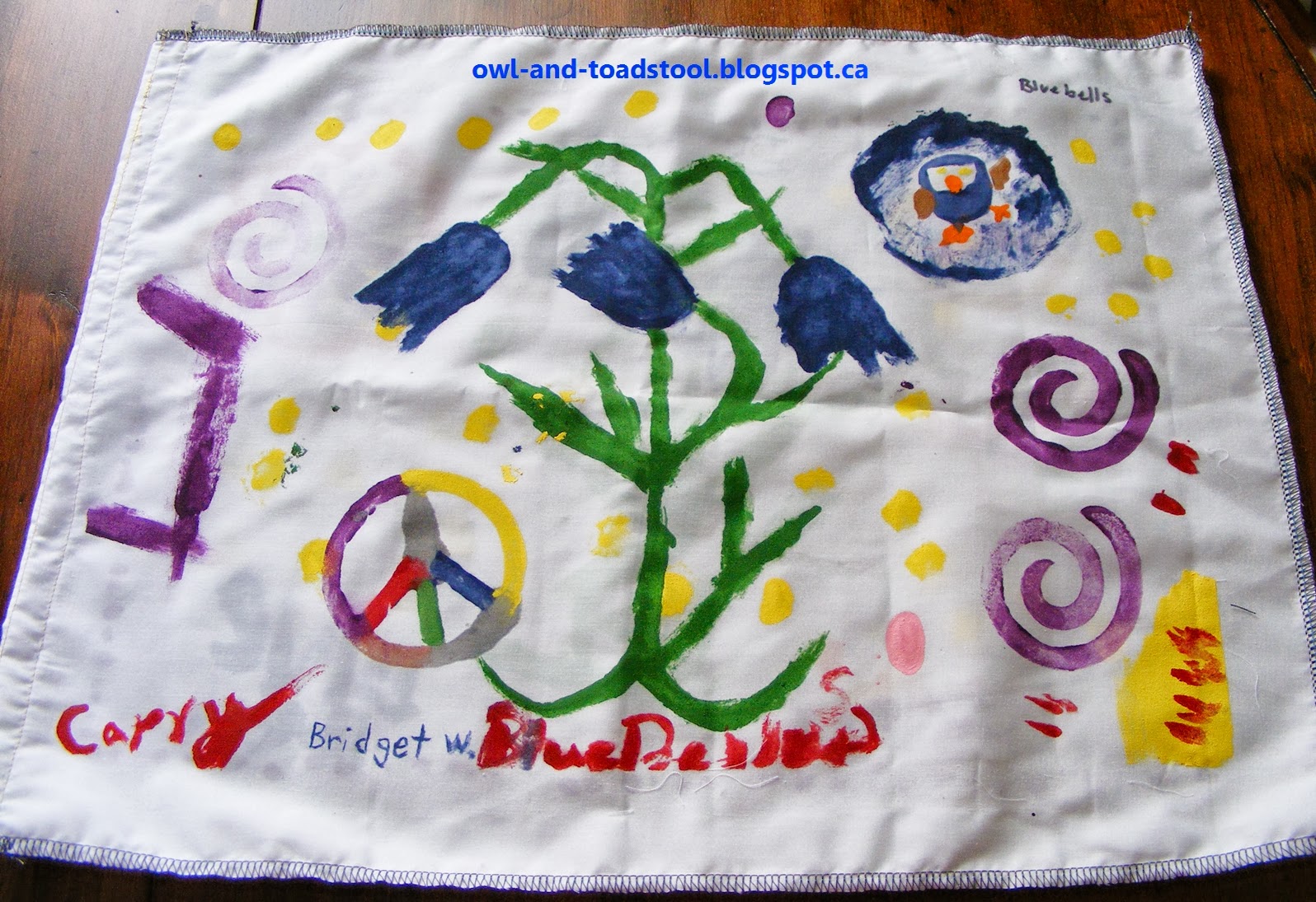 Owl & Toadstool: Guides' Patrol Flags