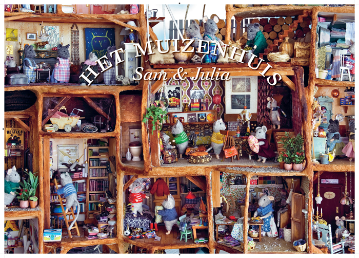 MBW quilts en andere stofzaken: 173. Muizenhuis / Mice House