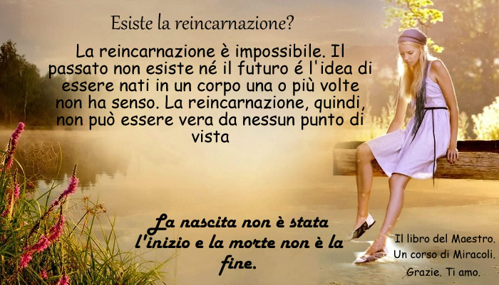 24. Esiste la reincarnazione?