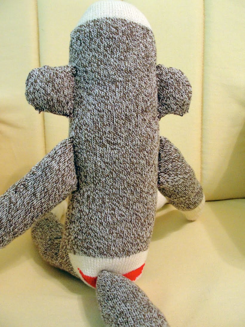 The Pursuit of Happiness: DIY Sew a Sock Monkey!