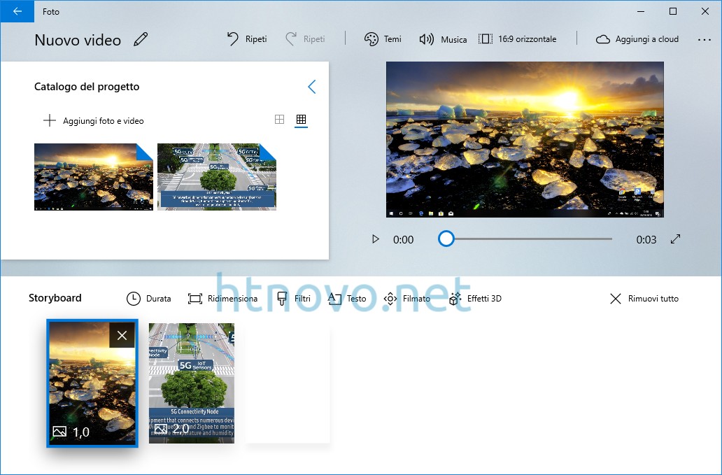 Microsoft Foto si aggiorna in Windows 10 1803
