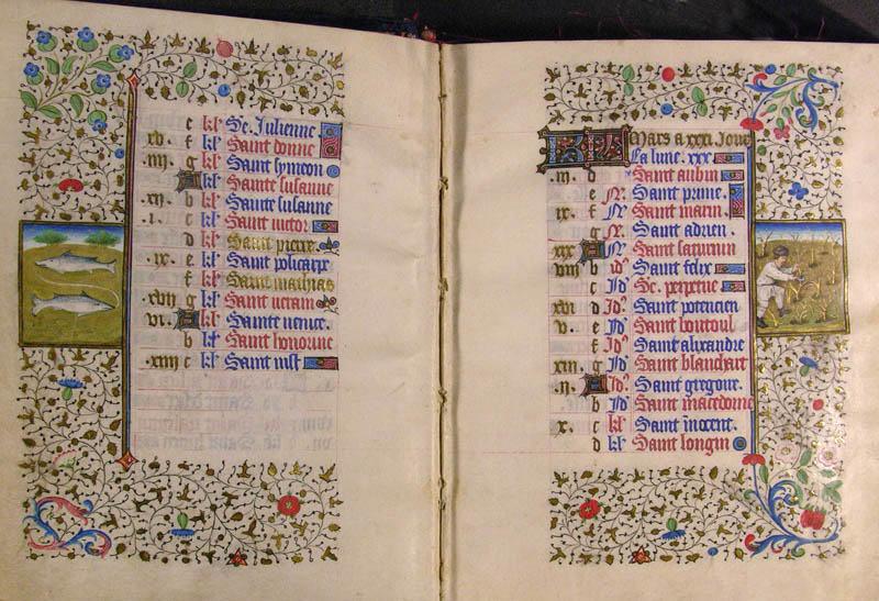 Studio and Garden: More Medieval Manuscripts at the Rauner Library