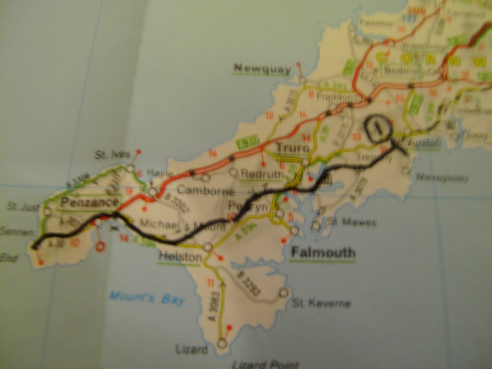 Ticket To Ride 2011: DAY 1 - Lands End to London Apprentice (St. Austell)