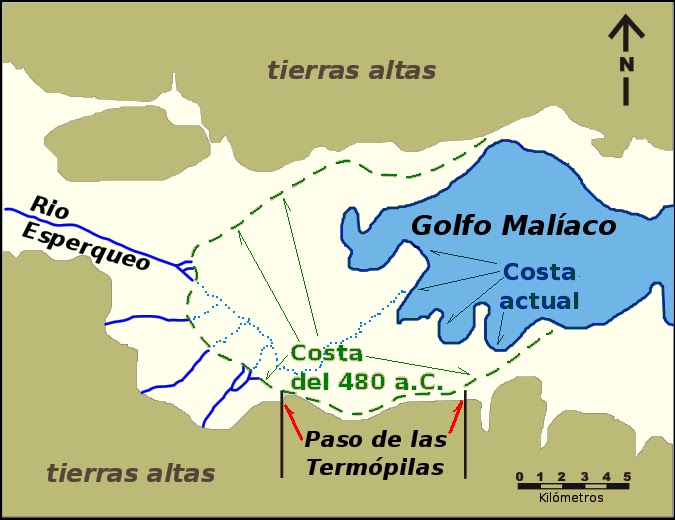 LA BATALLA DE LAS TERMÓPILAS ~ LA MÁQUINA DEL TIEMPO