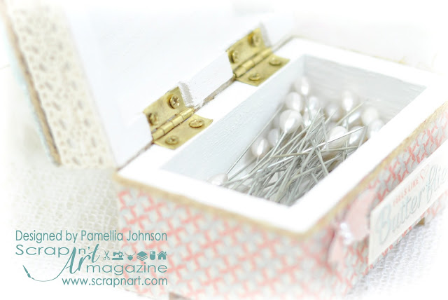 My Little Craft Things: Decorative Pin Box with Video