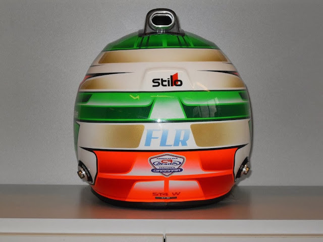 Racing Helmets Garage: Stilo ST4W R.Giammaria 2013 by CF Design