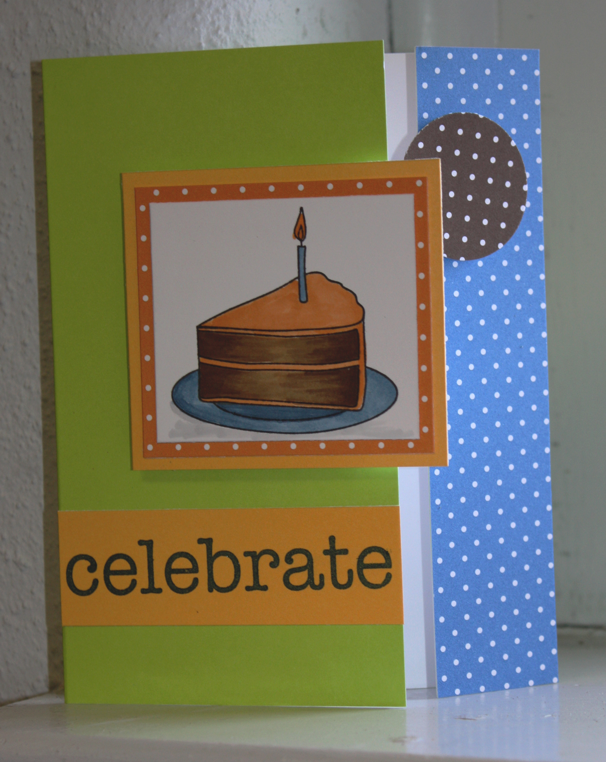 Amethystcat Designs: Stamping with Seleise: Modified Gate Birthday Card