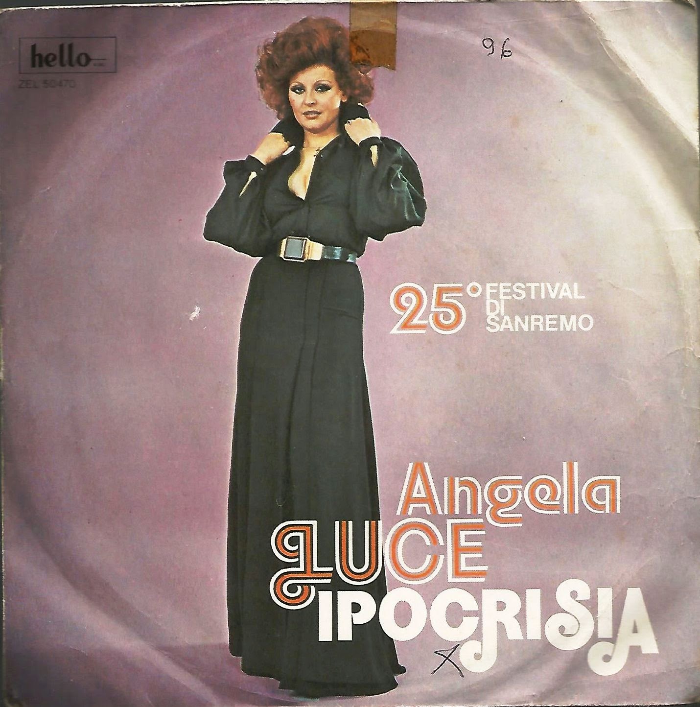 Sanremo festival: Sanremo 1975 - Angela Luce - Ipocrisia