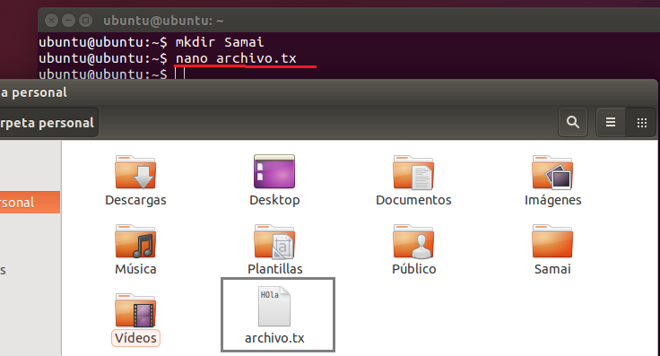 Comandos básicos de Ubuntu : Comandos 3