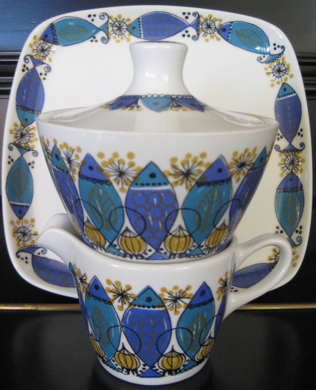 Retro Scandinavian: Clupea - Turi Design fra Figgjo Flint