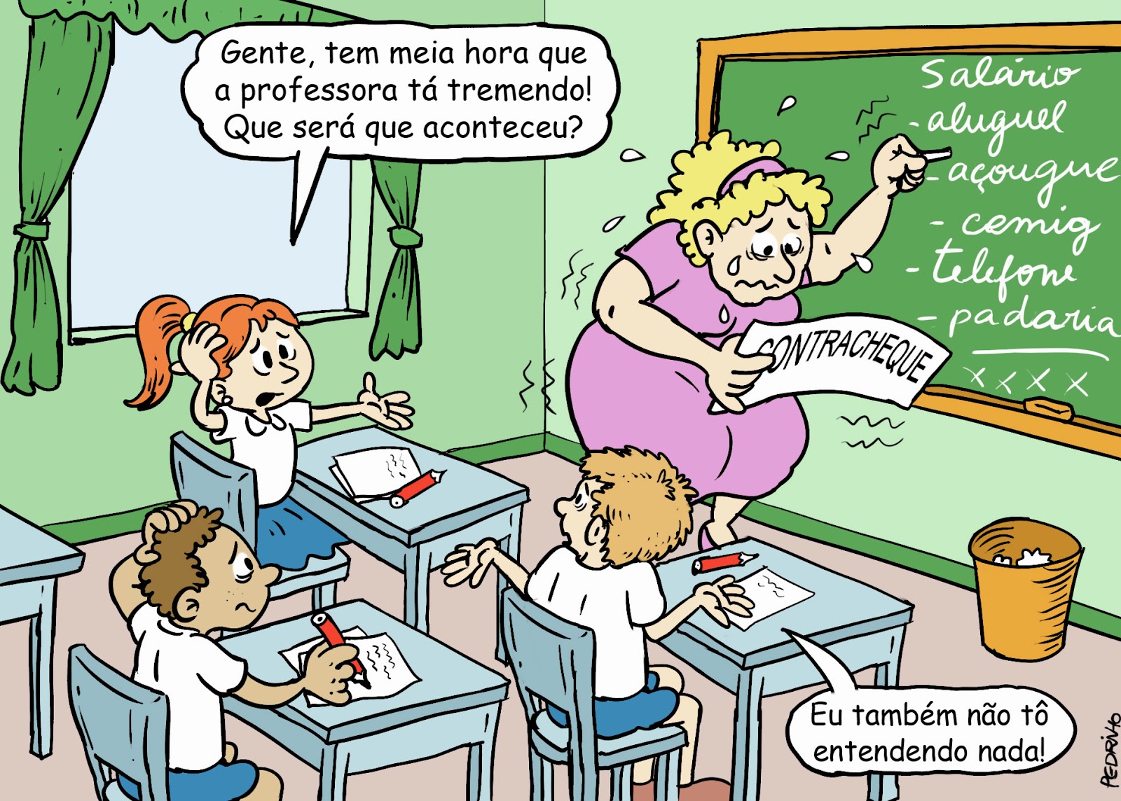 Jornal do Estudante: Charges da Educação Brasileira - Parte 2