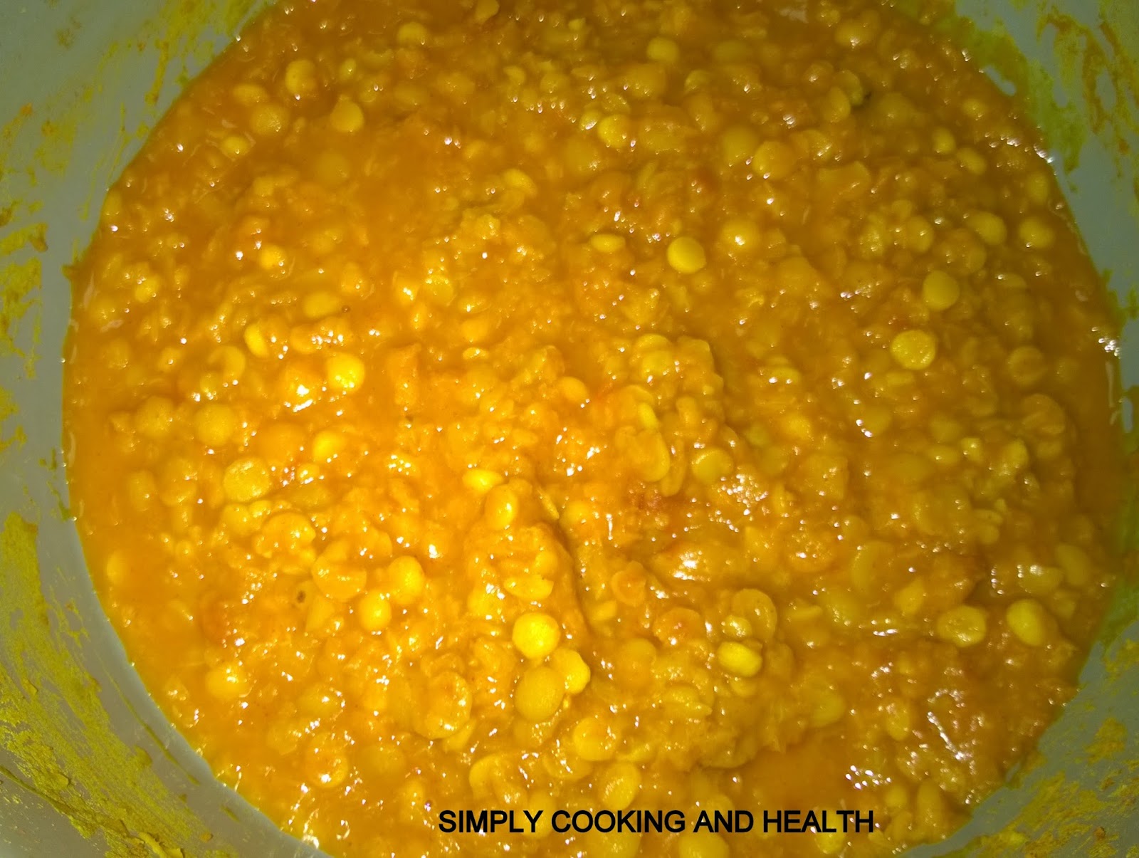 Simply Cooking and Health: Vegetarian dal stew (Dalcha)