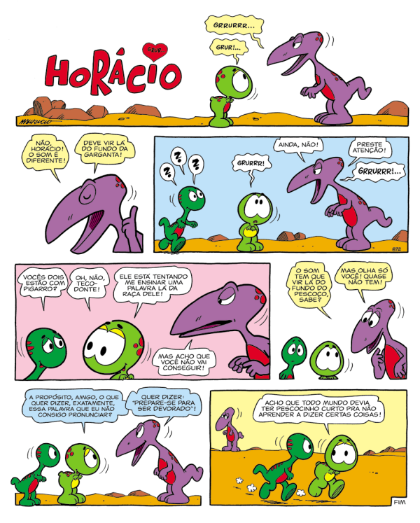 Blog do XANDRO: HQs : Horácio N°390 - Mauricio de Sousa!