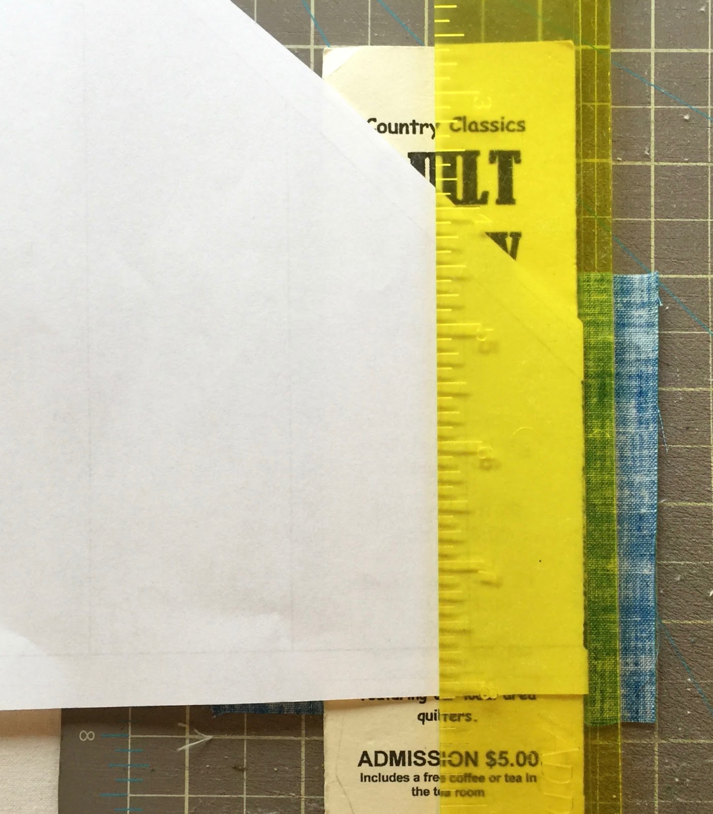 UpStairsHobbyRoom: Paper Piecing Basics Tutorial (One Block Wonders)