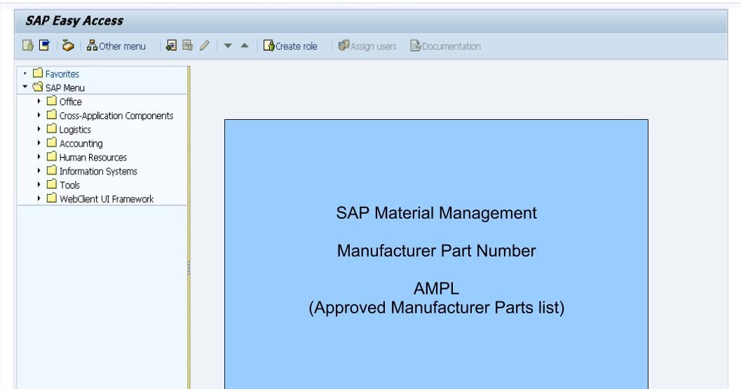 青蛙SAP分享 Froggy's SAP sharing: Material Management MPN AMPL (Approved Manufacturer Parts List)