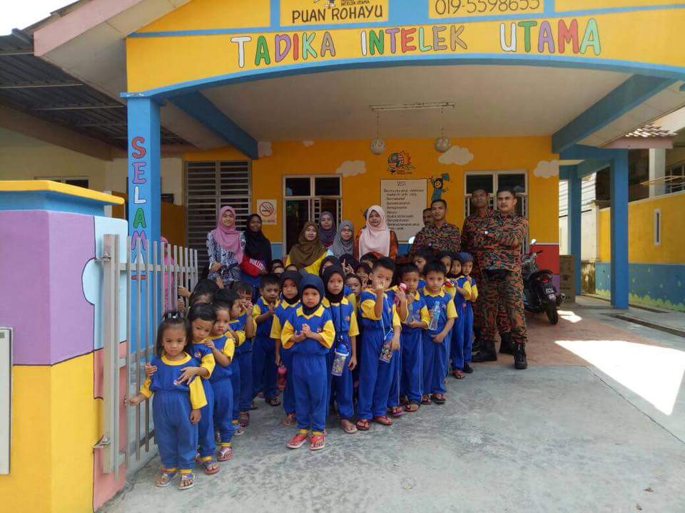 LATIHAN KEBAKARAN BERSAMA JABATAN BOMBA DAN PENYELAMAT KULIM HI-TECH