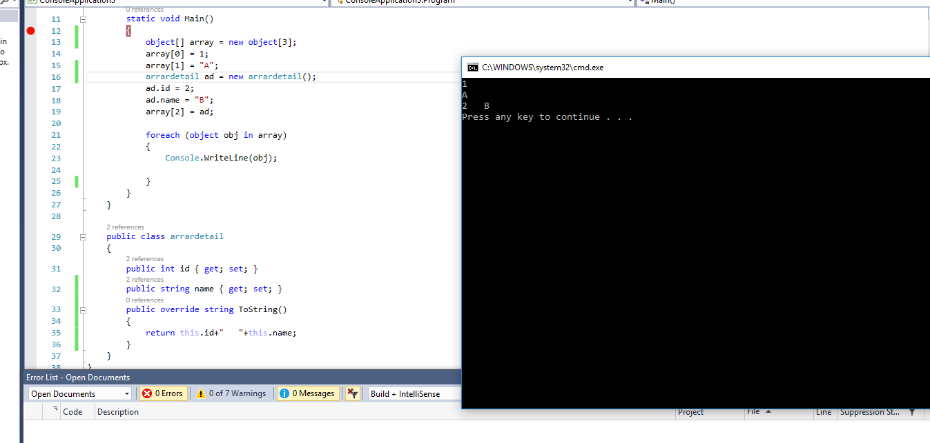 C#-Theory And Practical Knowledge: Practice