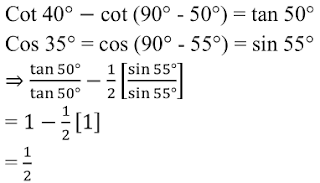 R.D. Sharma Solutions Class 10th: Ch 5 Trigonometric Ratios Exercise 5.3