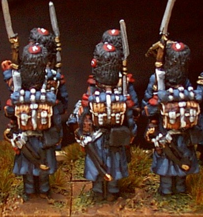 Painting Lead and other stuff.: 28mm Napoleonic French Old Guard Grenadiers