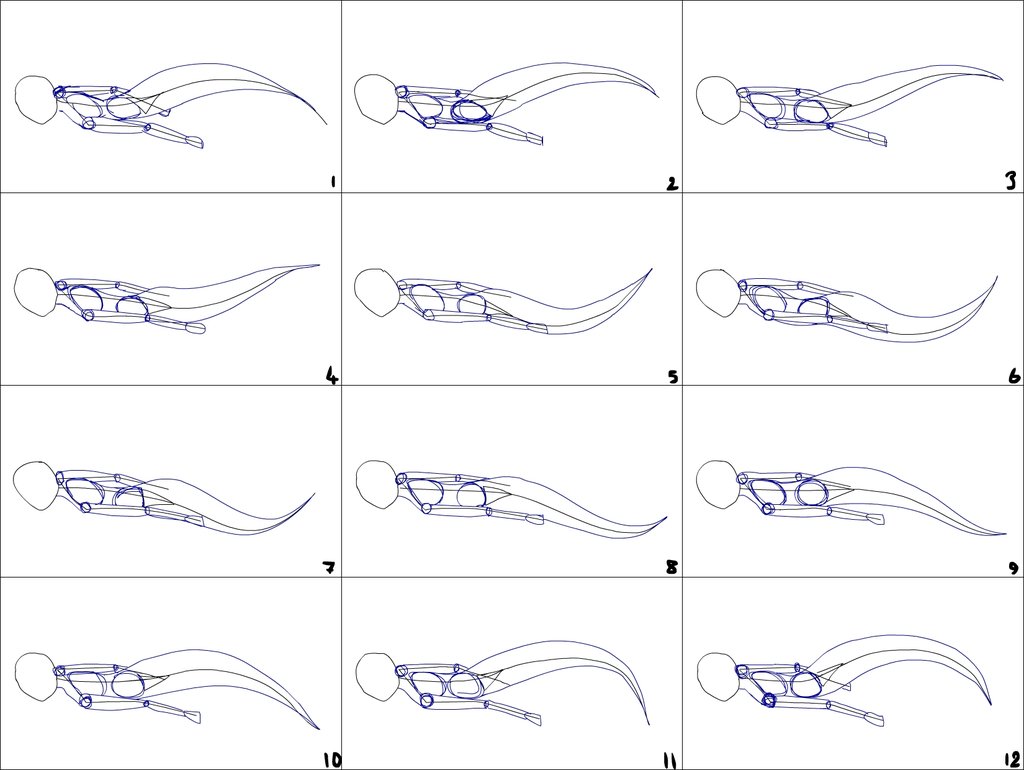 165-166: Walk, Fly, Swim.