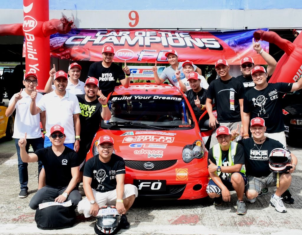 BYD F0 is Official Car of "Challenge of Champions" | CarGuide.PH ...